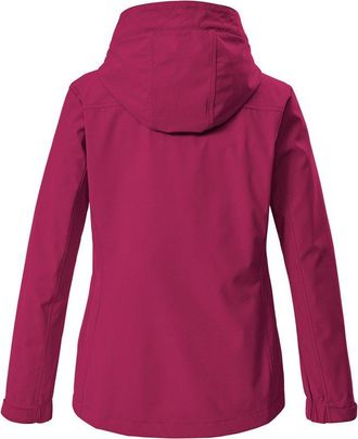 G.I.G.A. DX by killtec Softshelljacke GS 111 WMN SFTSHLL JCKT Atmungsaktive, wasserabweisende Damenjacke mit verstellbarer Kapuze