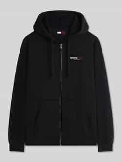 Tommy Jeans Relaxed Fit Sweatjacke aus Baumwoll-Mix