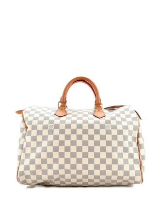Louis Vuitton Speedy Handbag Damier 35 satchel - Wei&szlig;