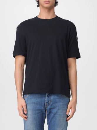 Blauer T-Shirt Herren Farbe Schwarz