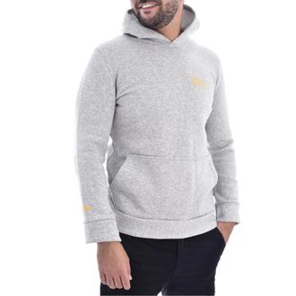 Goldenim Paris Homme, Sweatshirts et sweats &agrave; capuche, Gris, Taille: L Sweat capuche logo