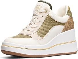 Michael Kors Baskets Emmy Wedge pour femme, Cosses multicolores, 38.5 EU