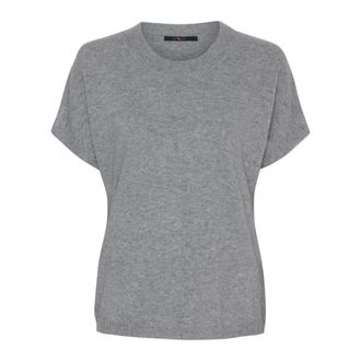 BTF-CPH Btfcph, Femme, Pulls, Gris, Taille: 42 FR T-shirt &agrave; col rond en maille fine