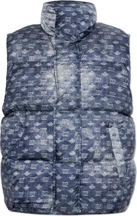 Dsquared2 Homme, Vestes, Bleu, Taille: S Gilet matelass&eacute;