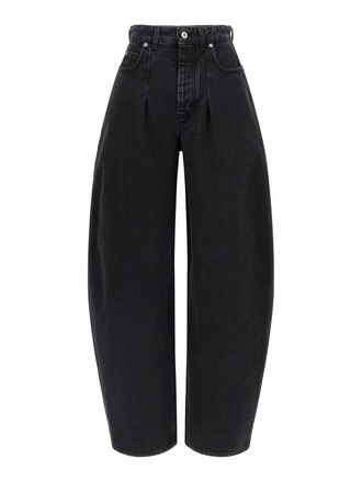 Jacquemus Straight Leg Jeans - Schwarz