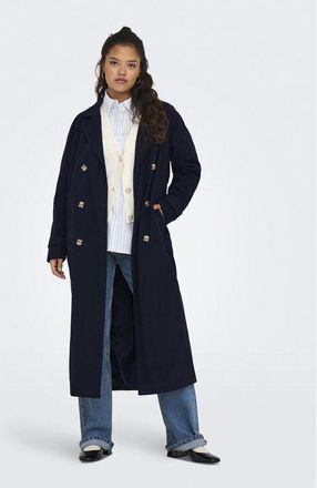 Jacqueline de Yong Tenchcoat Panther 15281785 Dunkelblau Regular Fit