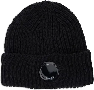 C.P. Company Accessoires CP Company Cap en tricot dans Extrafine Merino Wool