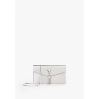 Valentino Handbags Pochette Luxe Argent&eacute; Femme VBS9XJ17 Argento