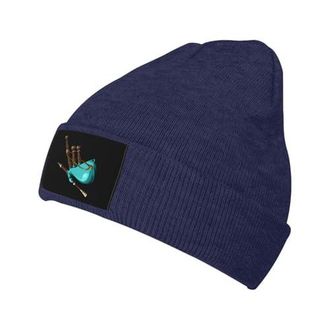 Generic Cornemuse Amusante Femme Homme Bonnets Hiver Respirant Bonnet De P&ecirc;cheur Coupe-Vent Bonnet De Trawler pour Ski Le Quotidien Cyclisme