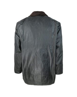 Barbour Mens Waxed Cotton Jacket Beaufort Sage
