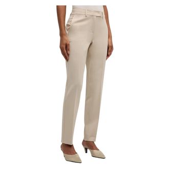 Marella Elegante Stoffhose - - Trousers - Damen - Beige - M