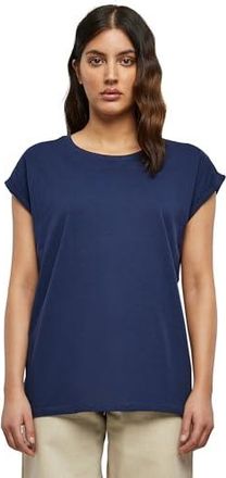 Urban Classics Manches Courtes Retrouss&eacute;es, &Eacute;paules Tombantes, Coupe Ample, 100% Coton Jersey, Doux et Confortable