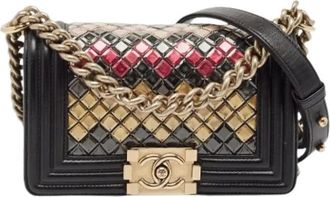 Chanel Sac bandouli&egrave;re vintage Pre-owned - Femme - Pre-owned - Multicolore - Taille: ONE Size