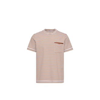 Moncler Moncler Striped Cotton T-shirt, Men, Multicolour, Size: 3xl