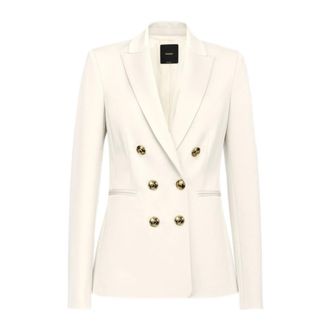 Pinko Pinko, Femme, Vestes, Blanc, Taille: 36 FR Veste Élégante