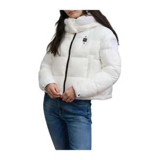Blauer Gloria Micro Rip Jacke - - Jackets - Damen - Wei&szlig; - M