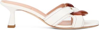 Alberta Ferretti Femme, Chaussures, Blanc, Taille: 36 EU Sandales