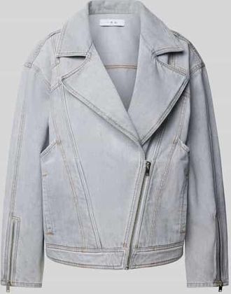 Iro Oversized Jeansjacke mit Eingrifftaschen