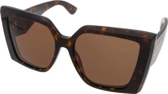 Alexander McQueen Alexander McQueen Sonnenbrille - AM0467S-002 - Gr. unisize - in Braun - für Damen