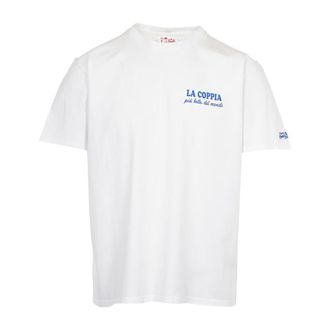 MC2 Saint Barth Homme, Tops, Blanc, Taille: XL Portland Coppia Schweppes
