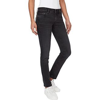 Pepe Jeans London New Brooke Jeans Femme Noir (Denim-VS1) 27W/32L