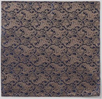 Monti Seideneinstecktuch mit Allover-Muster