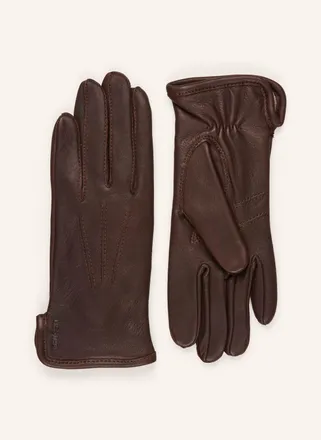 Hestra Lederhandschuhe Rachel braun