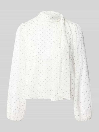 Neo Noir Schluppenbluse mit elastischen &Auml;rmelabschl&uuml;ssen Modell Dorellie