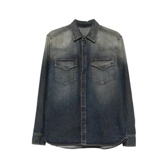 Nine In The Morning 9Fw26-Tb06 Dll94 Denimhemd - - Shirts - Herren - Blau - XL