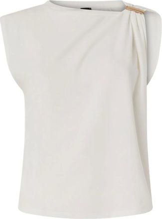 Pinko Pinko, Femme, Tops, Blanc, Taille: 40 FR Melody Top