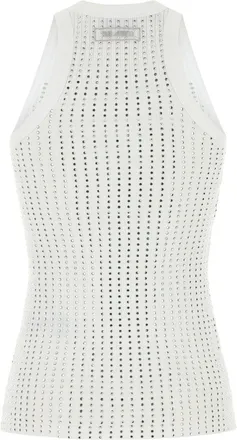 The Attico White Maglie Sweater