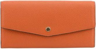Pourchet Femme, Accessoires, Orange, Taille: ONE Size Club | Grand porte monnaie orange