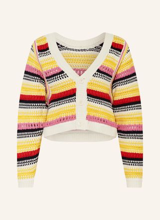 BA&SH Ba&Sh Cropped-Strickjacke Romy gelb