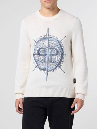 Philipp Plein Pull Homme couleur Blanc