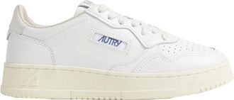 Autry Femme, Chaussures, Blanc, Taille: 39 EU Medalist Low