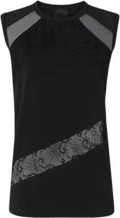 Pinko Pinko, Femme, Tops, Noir, Taille: 36 FR Hauts
