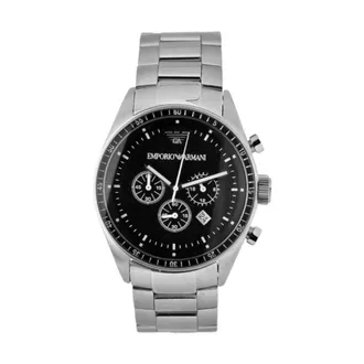 Emporio Armani Homme, Accessoires, Gris, Taille: ONE Size Sportivo Chronograph