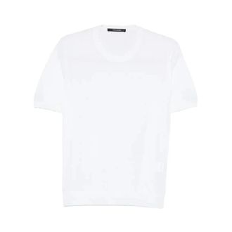 Tagliatore Josh T-shirt - - Knitwear - Herren - Wei&szlig; - 3XL