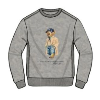 Polo Ralph Lauren Le SweaT-shirt RL en Molleton - Homme - Sweatshirts et sweats &agrave; capuche - Gris - Taille: L