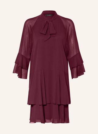 Vera Mont Cocktailkleid Mit Schluppe Und Volants rot