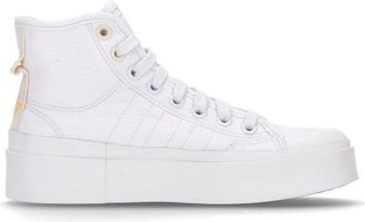 adidas High-Top Sneaker mit Blumenstickerei - - Sport - Damen - Wei&szlig; - 36 EU