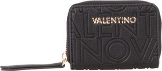 Valentino Porte-Monnaie Pansy Zip Around Wallet Nero Noir