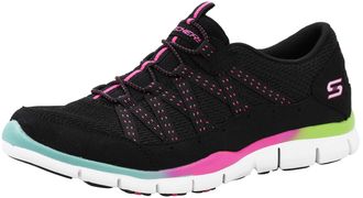 Skechers Damen Gratis-Strolling Sneaker, Schwarz, 41 EU
