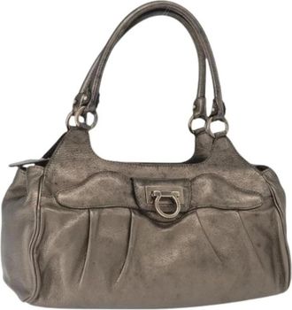 Ferragamo Sac &agrave; main Pre-owned - Femme - Pre-owned - Brun - Taille: ONE Size