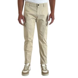 Roy Rogers Pantalone City Cargo - - Trousers - Herren - Beige - W36