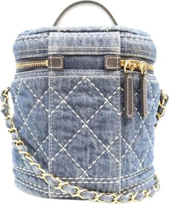 Chanel Pre-owned Vintage Denim Shoulder Bag - - Pre-owned - Damen - Blau - ONE SIZE
