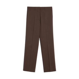 Miu Miu Pantalone Regolare - - Trousers - Damen - Braun - M