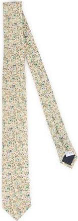 Au Printemps Paris Cravate imprim&eacute;e en soie