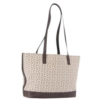 Celine Pre-owned Vintage Macadam Canvas Tote Bag - - Pre-owned - Damen - Beige - ONE SIZE