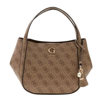 Guess Coleen Petit Monogramme - - Bags - Damen - Beige - ONE SIZE